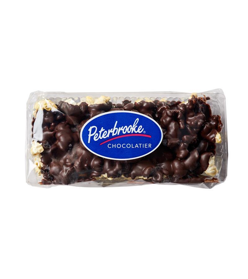Dark Chocolate Covered Popcorn Bar | Peterbrooke 3 oz